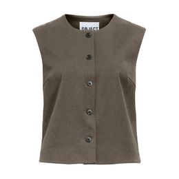 Object Suit Vest 'OBJLISA' female Brown size 36