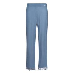 Skiny Pajama Pants female Blue size 40