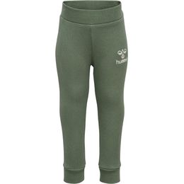 Hummel Sporthose 'SAMI' Jungen Gr&ouml;&szlig;e 104 schilf / wei&szlig;