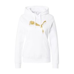 Puma Sportsweatshirt 'Ess' Damen Gr&ouml;&szlig;e XL gold / naturwei&szlig;