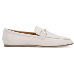 Tod's Tod's Loafer - Flat Shoes Lime White - Gr. 40 (EU) - in Wei&szlig; - f&uuml;r Damen
