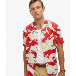 Superdry Herren The Merchant Store - Hawaii-hemd Rot - Gr&ouml;&szlig;e: XL 10410090002149DU004