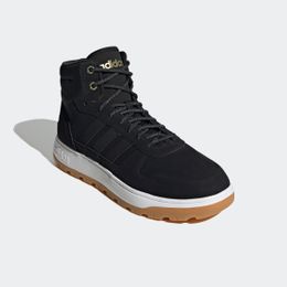 Sneakerboots adidas Sportswear "BLIZZARE", Damen, Gr. 43, schwarz (core schwarz, core schwarz, magold), Polyurethan, Sportlich, Schuhe, Sneaker, Schnürboots, Winterschuhe
