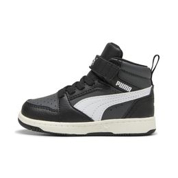 Puma Sneaker 'Rebound V6' Jungen Gr&ouml;&szlig;e 20 schwarz / wei&szlig;