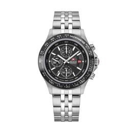 SWISS MILITARY HANOWA Analog Watch 'Watchman' male Silver size One Size
