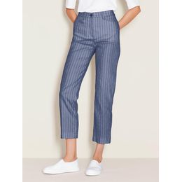Peter Hahn Brax - 7/8-Hose Modell Lorella, blau, Gr. 23 - Baumwolle