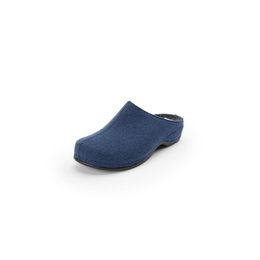 Berkemann Original - Pantoffel Florina, blau, Gr. 40 - Wolle