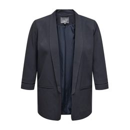 Only Carmakoma Blazer 'Elly' Damen Gr&ouml;&szlig;e 50 dunkelblau