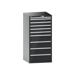 LISTA Schubladenschrank 36x36E (BxTxH) 717x725x1450mm KEY Lock R7016 (14.512.200)