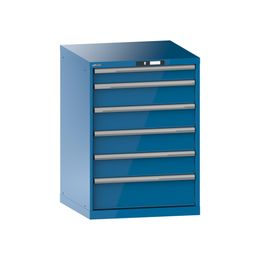 LISTA Schubladenschrank 36x36E (BxTxH) 717x725x1000mm KEY Lock R5012 (14.415.010)
