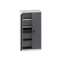 LISTA Flügeltürschrank (BxTxH) 1000x580x1950mm KEY Lock R7035/N6502 (58.665.519)