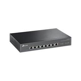TP-LINK TL-SX1008, Switch schwarz, 8-Port 10G Multi-Gigabit Switch