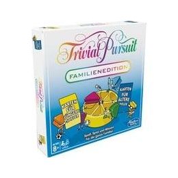 Hasbro Trivial Pursuit Familien Edition, Quizspiel Neuauflage