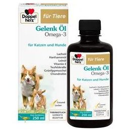 Queisser Doppelherz f&uuml;r Tiere Gelenk &Ouml;l f&uuml;r Katzen + Hunde 250 ML