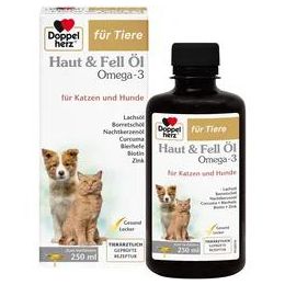 Doppelherz f&uuml;r Tiere Haut&Fell &Ouml;l f&uuml;r Katzen+hunde 250 ML