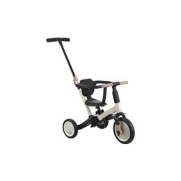 Kikkaboo Dreirad Flip 5 in 1 Stahlrahmen rutschfeste Griffe einstellbar umbaubar beige