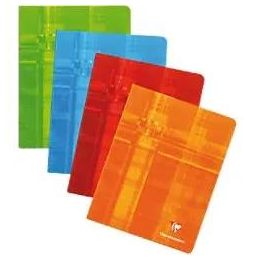 Clairefontaine Notizbuch Spezial Liniert Geheftet Rot Nicht perforiert 60 Seiten