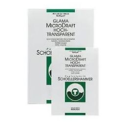 Schoellershammer DIN A3 Durchschlagpapier Transparent 90 g/m2 50 Blatt