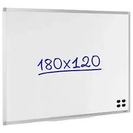 Viking Whiteboard Magnetisch Lackierter Stahl Einseitig 180 (B) x 120 (H) cm