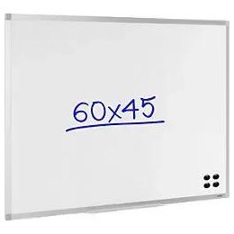 Viking Whiteboard Magnetisch Lackierter Stahl Einseitig 60 (B) x 45 (H) cm