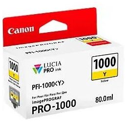 Canon PFI-1000Y Original Tintenpatrone Gelb