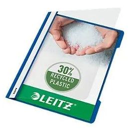 Leitz Standard Plastik-Schnellhefter 4191 DIN A4 Polypropylen 60 Blatt Blau