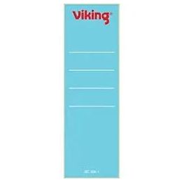 Viking Rückenschilder 60 mm x 191 mm Blau 10 Stück