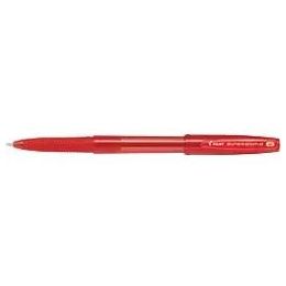 Pilot Pen Pilot Super Grip G Nicht einziehbar Kugelschreiber Rot 0.4 mm Mittel Kegelförmig Nachfüllbar