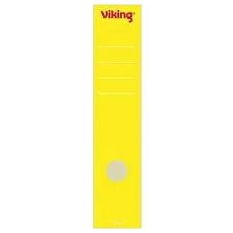 Viking Rückenschilder Spezial Lang 60 x 285 mm Gelb 10 Stück