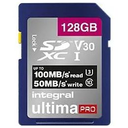 Integral SDXC Flash-Speicherkarte UltimaPRO V30 128 GB