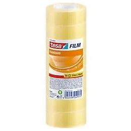 Tesa Klebeband Tesafilm Standard 57207 Transparent 19 mm (B) x 33 m (L) PP (Polypropylen) 8 Rollen