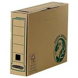 Bankers Box Earth Series Archivschachtel A4 FSC Braun 250 (H) x 80 (B) x 315 (T) mm 20 Stück