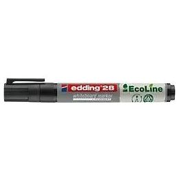 Edding 28 Non-permanent Whiteboard-Marker Schwarz Mittel Rundspitze