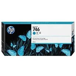 HP 746 Original Tintenpatrone P2V80A Cyan