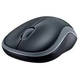 Logitech M185 Maus Kabellos Grau, Schwarz Geeignet Für Linkshänder