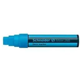 Schneider Maxx 260 Deco-Marker Blau Breit Keilspitze 5 - 15 mm
