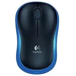 Logitech M185 Maus Kabellos Blau, Schwarz Geeignet Für Linkshänder