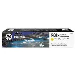 HP 981X Original Tintenpatrone L0R11A Gelb