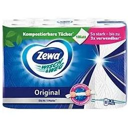 Zewa Original Küchenrolle 2-lagig 43228 8 Rollen à 45 Blatt