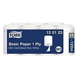 Tork Advanced Recycelt 100% Wischtücher M1 1-lagig 120123 11 Rollen à 310 Blatt