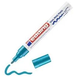 Edding 750 Permanent Lackmarker Blau Mittel Rundspitze 4 mm