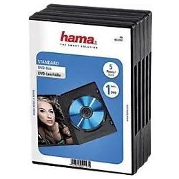 Hama DVD-Hüllen Polypropylen Schwarz 5 Stück