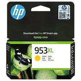 HP 953XL Original Tintenpatrone F6U18AE Gelb