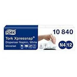 Tork Servietten Xpressnap N4, N12 Weiß 5 Stück à 225 Blatt