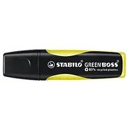 Stabilo Green Boss Textmarker Gelb Breit Keilspitze 2 - 5 mm Nachfüllbar