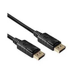 ACT DisplayPort-Kabel DisplayPort Male DisplayPort Male 2 m Schwarz