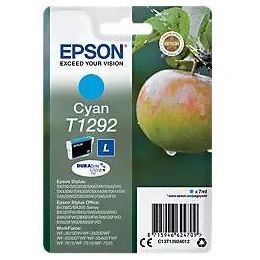 Epson T1292 Original Tintenpatrone C13T12924012 Cyan