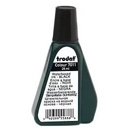 trodat 7011 Stempelfarbe Schwarz, 28 ml