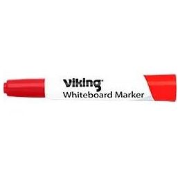 Viking WBM2.5 Non-permanent Whiteboard-Marker Rot Rundspitze -