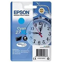 Epson 27XL Original Tintenpatrone C13T27124012 Cyan